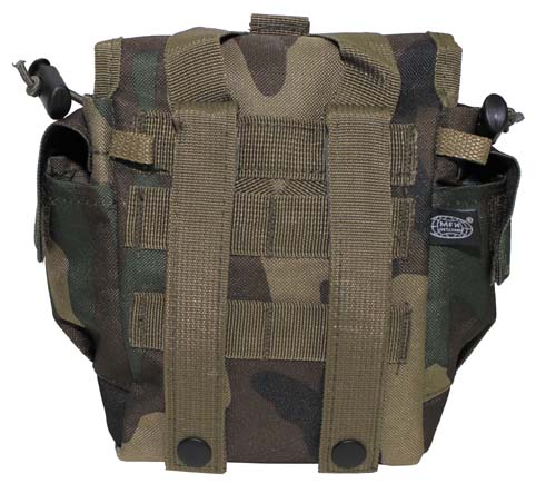 Husa MOLLE pentru Bidon, Woodland